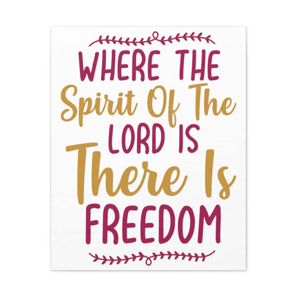 Express Your Love Gifts | Art | Scripture Sign There Is Freedom 2 ...